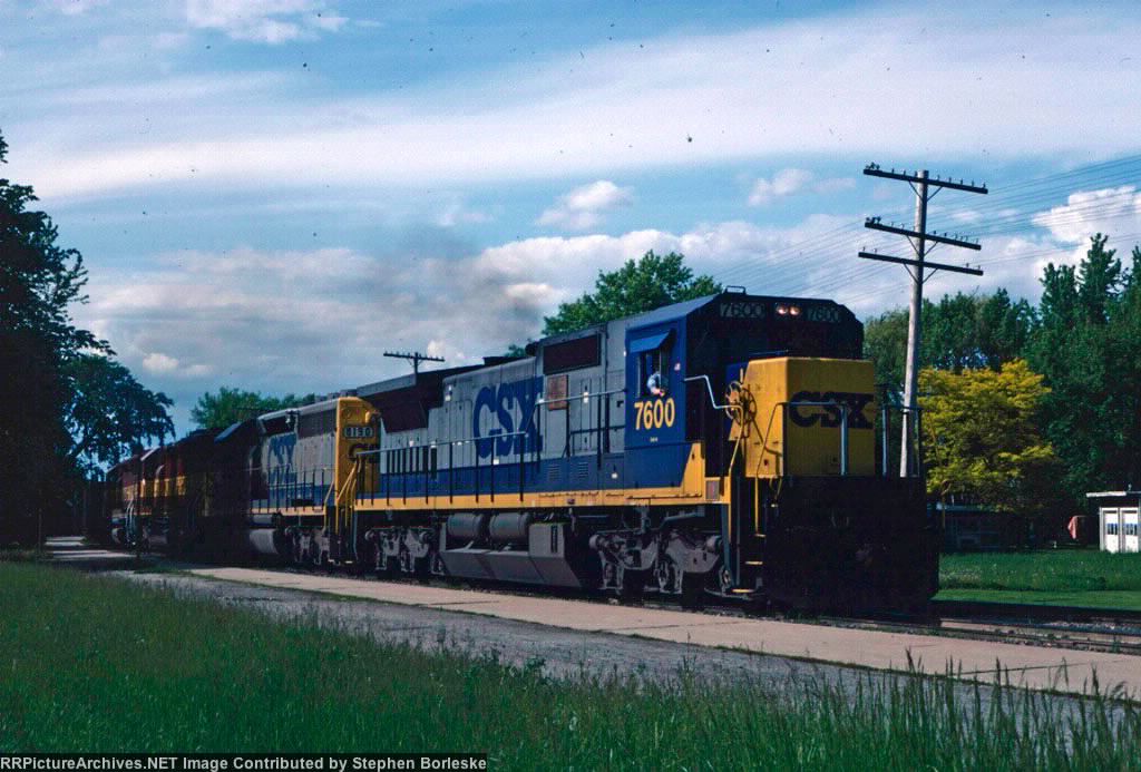 CSXT 7600